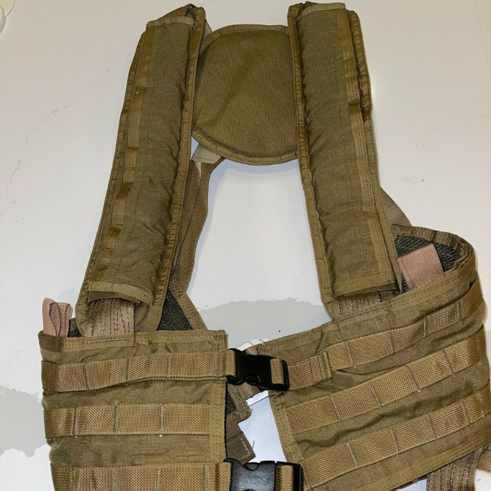 Usmc Coyote H Harness Load Carrying Vest Flc Flv Adju… - Gem